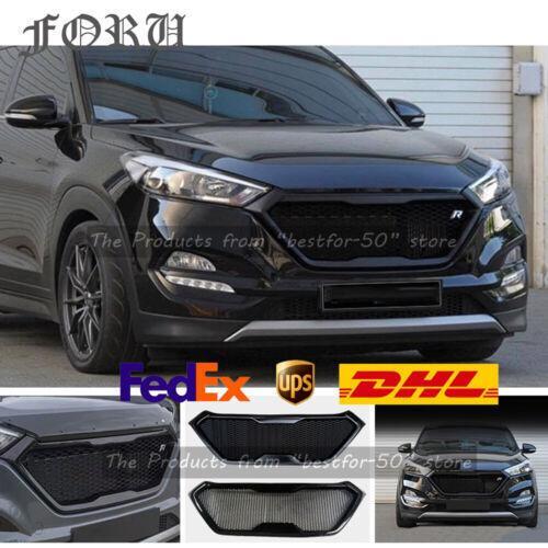 For 2016 2017 2018 Hyundai Tucson Grill Honeycomb Grilles Front Bumper ...
