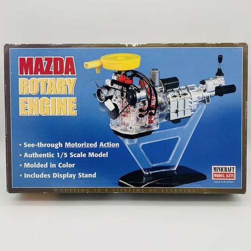Mazda Rotary Engine 1/5 Scale Minicraft Model Kit #11201 Sealed ...