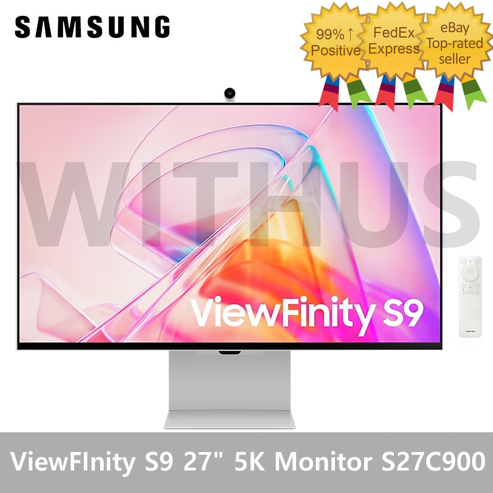 SAMSUNG ViewFInity S9 S27C900 27" 5K QLED Monitor - LS27C900PAKXKR | eBay