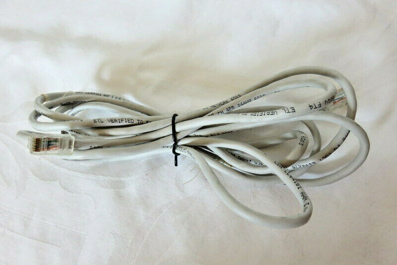 SUNF E132276 TYPE CM 4PR 24AWG 60C CSA LL64151 CAT 5 PATCH CABLE ...