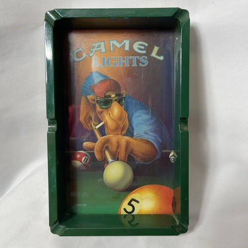 1992 Vintage “CAMEL LIGHTS” Solid Plastic Smokin' Joe's Pool Table ...