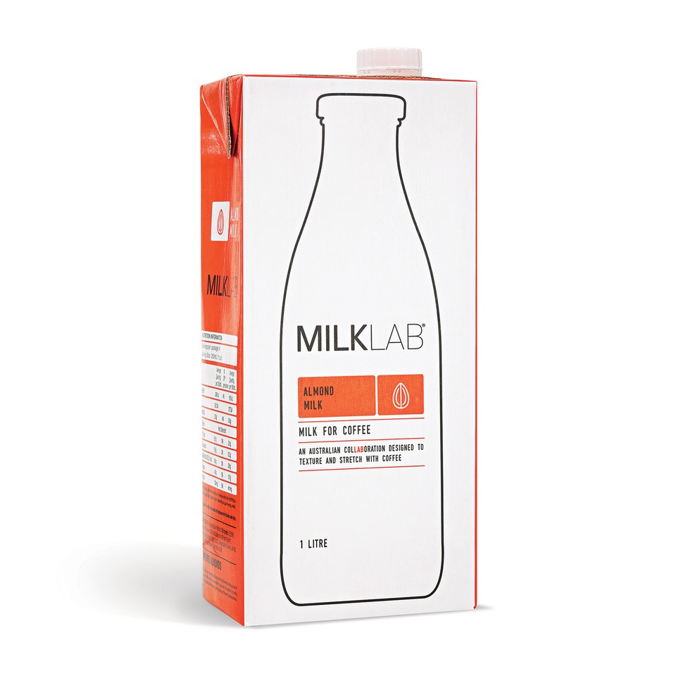8 x 1L MilkLab - Almond Milk Premium Quality Café Barista Long Life ...