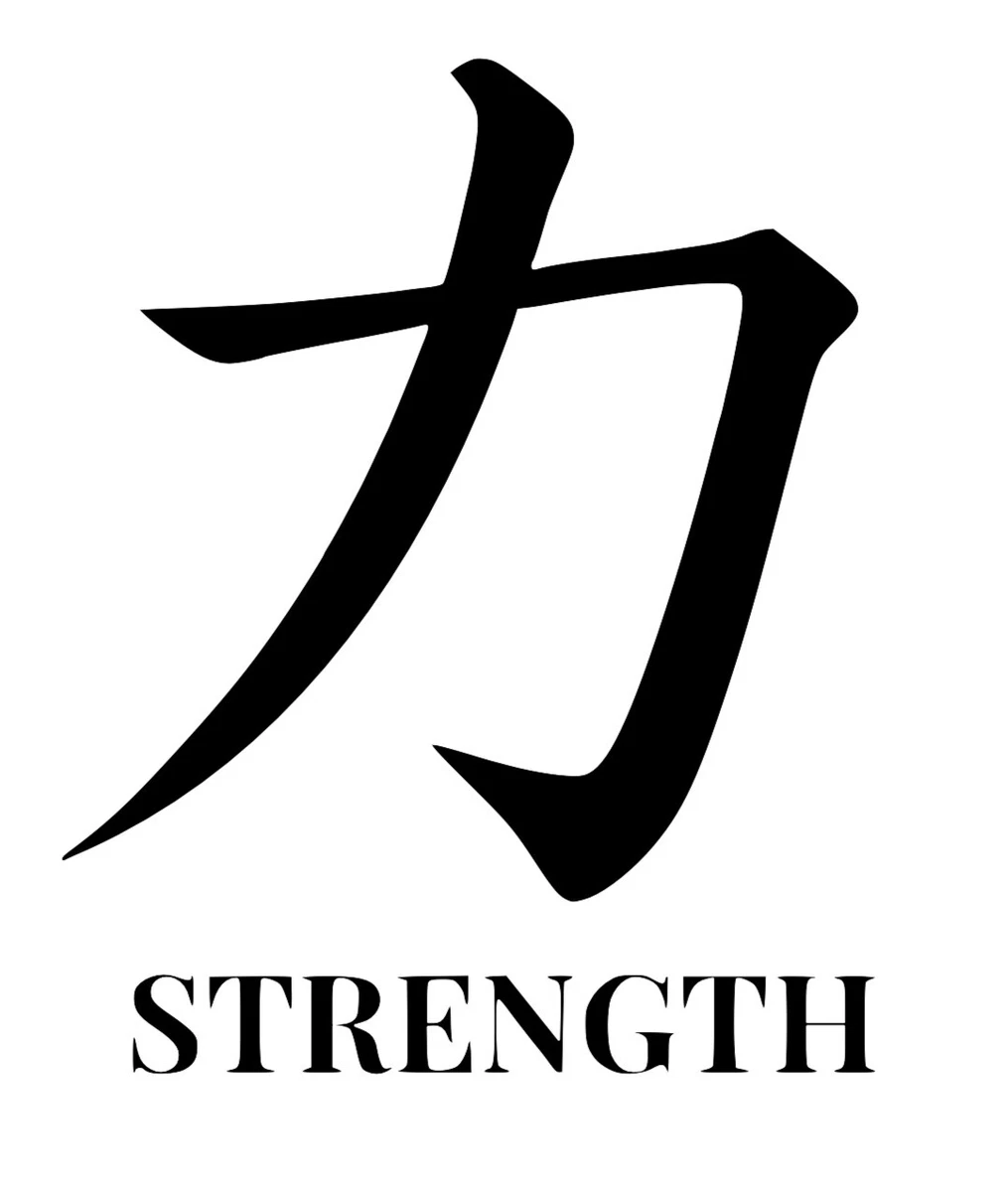 Japanese Symbol For Strength Tattoo