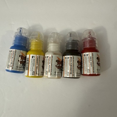 5 Packs World Famous Ink Tattoo Ink Pigment Half Oz 15ml Ex 6/27 | eBay