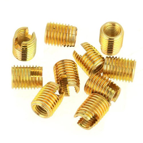 WANGCL 50 inserti filettati kit di riparazione filettatura M3 M4 M5 M6 ...