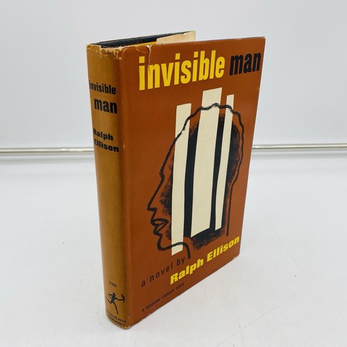 Invisible Man A Novel By Ralph Ellison Modern Library 1952 Rare HC/DJ ...