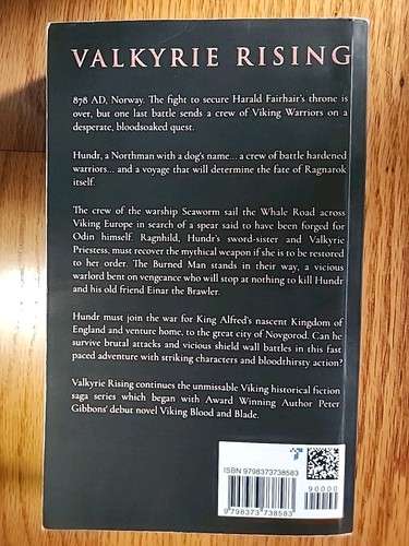 Valkyrie Rising: Book Five in the Viking Blood and Blade Saga By | eBay