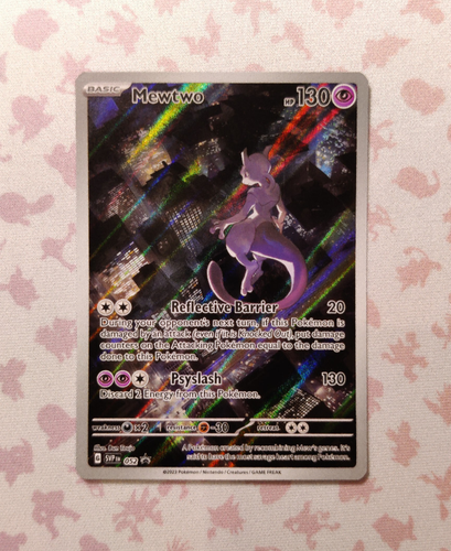 Mewtwo SVP 052 Full Art - 2023 Pokémon Black Star Promo 151 UPC | eBay.de