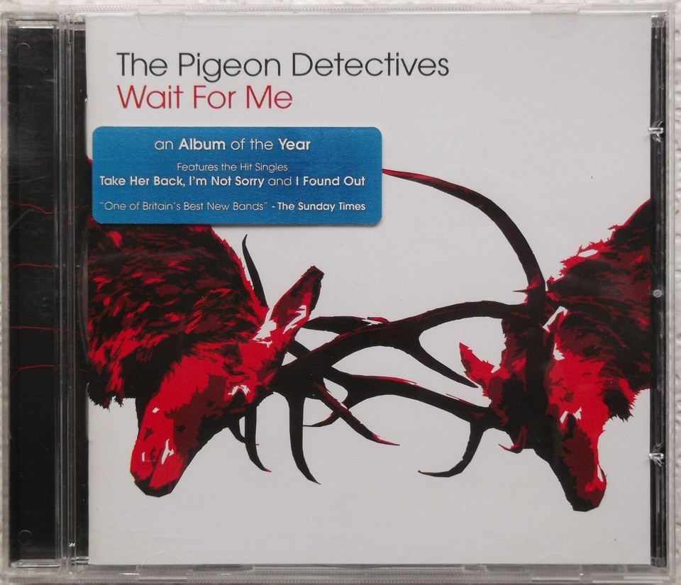 THE PIGEON DETECTIVES 2 CD Albums - WAIT FOR ME & EMERGENCY | eBay UK