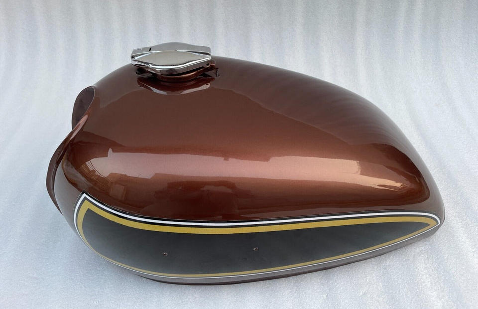 Honda CB550 CB550K 1974-75 Candy Garnet Brown Painted Petrol Fuel Gas ...