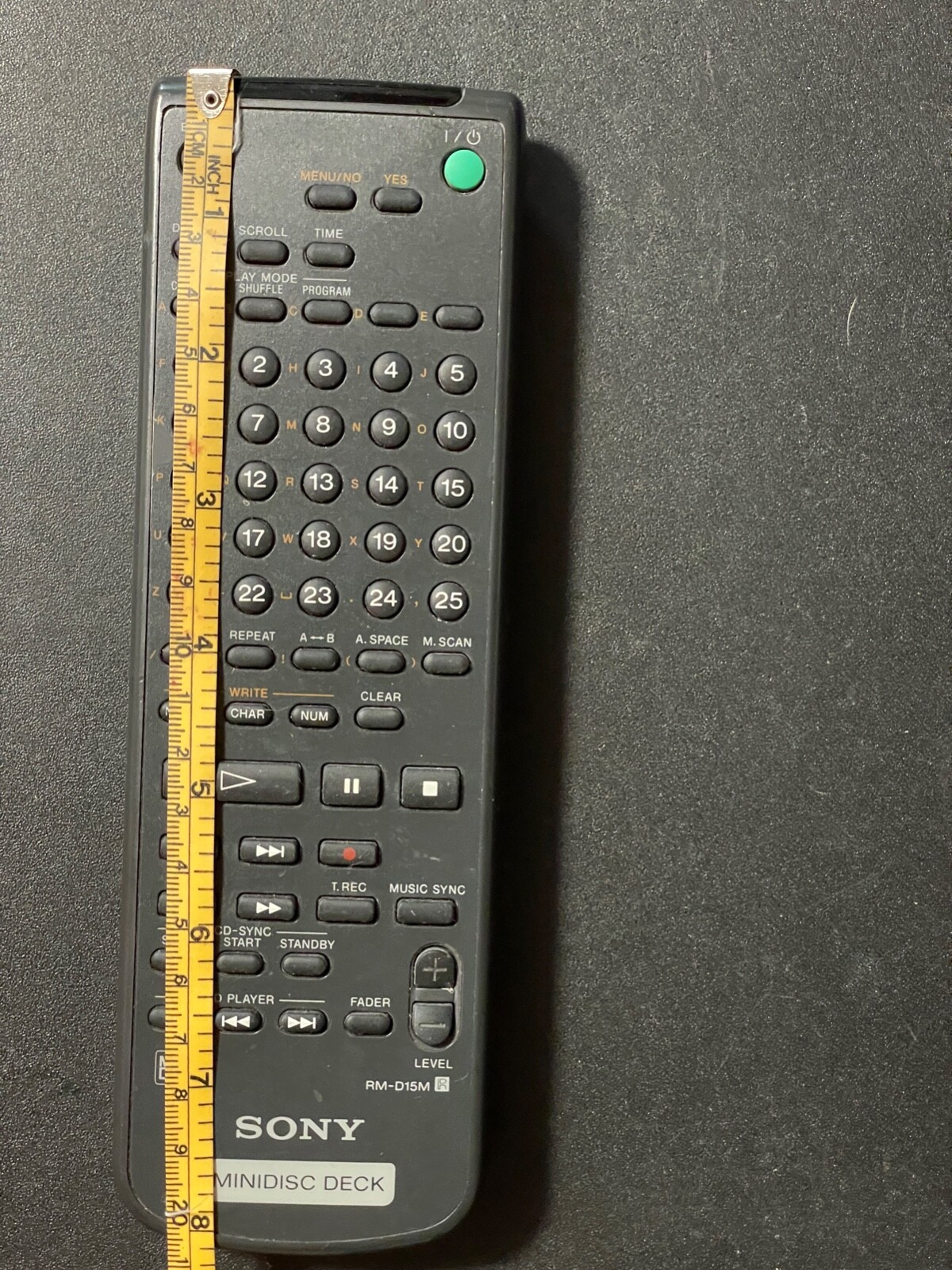 Sony+Rm-d15m+Minidisc+Deck+Remote+Control+Tested+Fast+2 for sale online ...