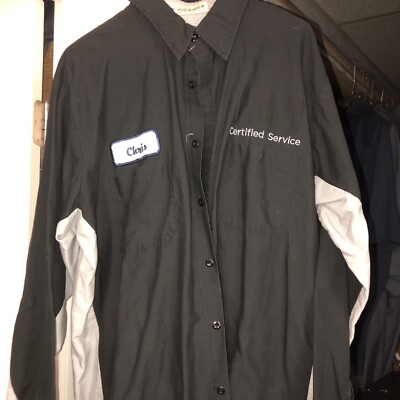 GM "Certified Service" Mechanic Technician Uniform Shirt XL-LN Nice | eBay