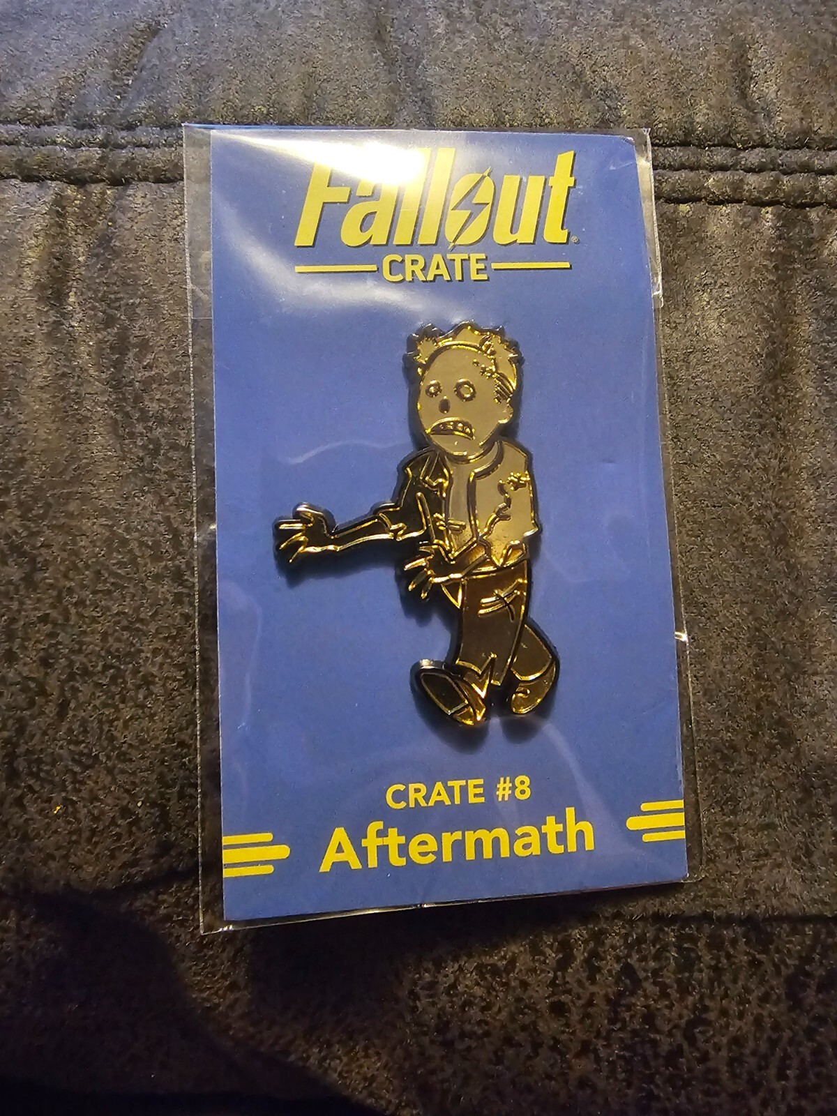 Fallout Loot Crate Exclusive Crate #8 Aftermath Perk Pin - 3 4 Vegas 76 ...
