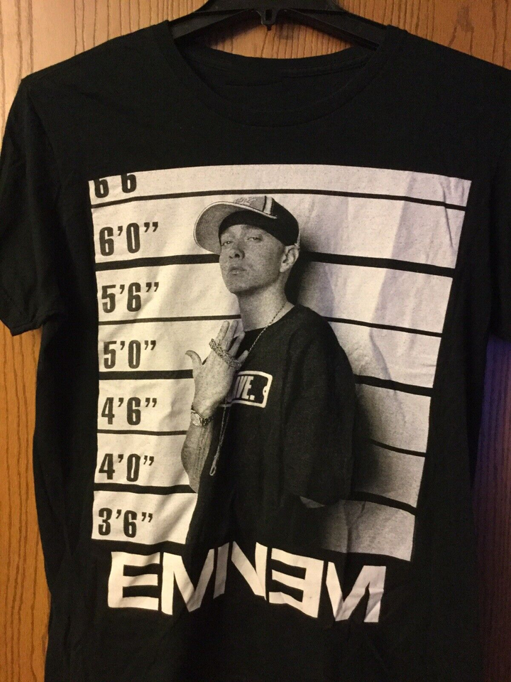 Rare Eminem Gift For Fan Cotton Black S-2345XL Unisex T-Shirt | eBay