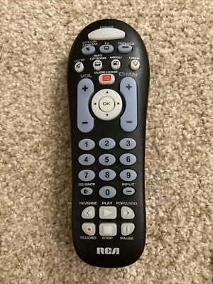 RCA RCR313BR Big Button Three-Device Universal Remote Black | eBay