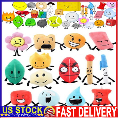 Battle For Dream Island Plush Toys Leaf Firey bfdi Birthday Gift Action ...
