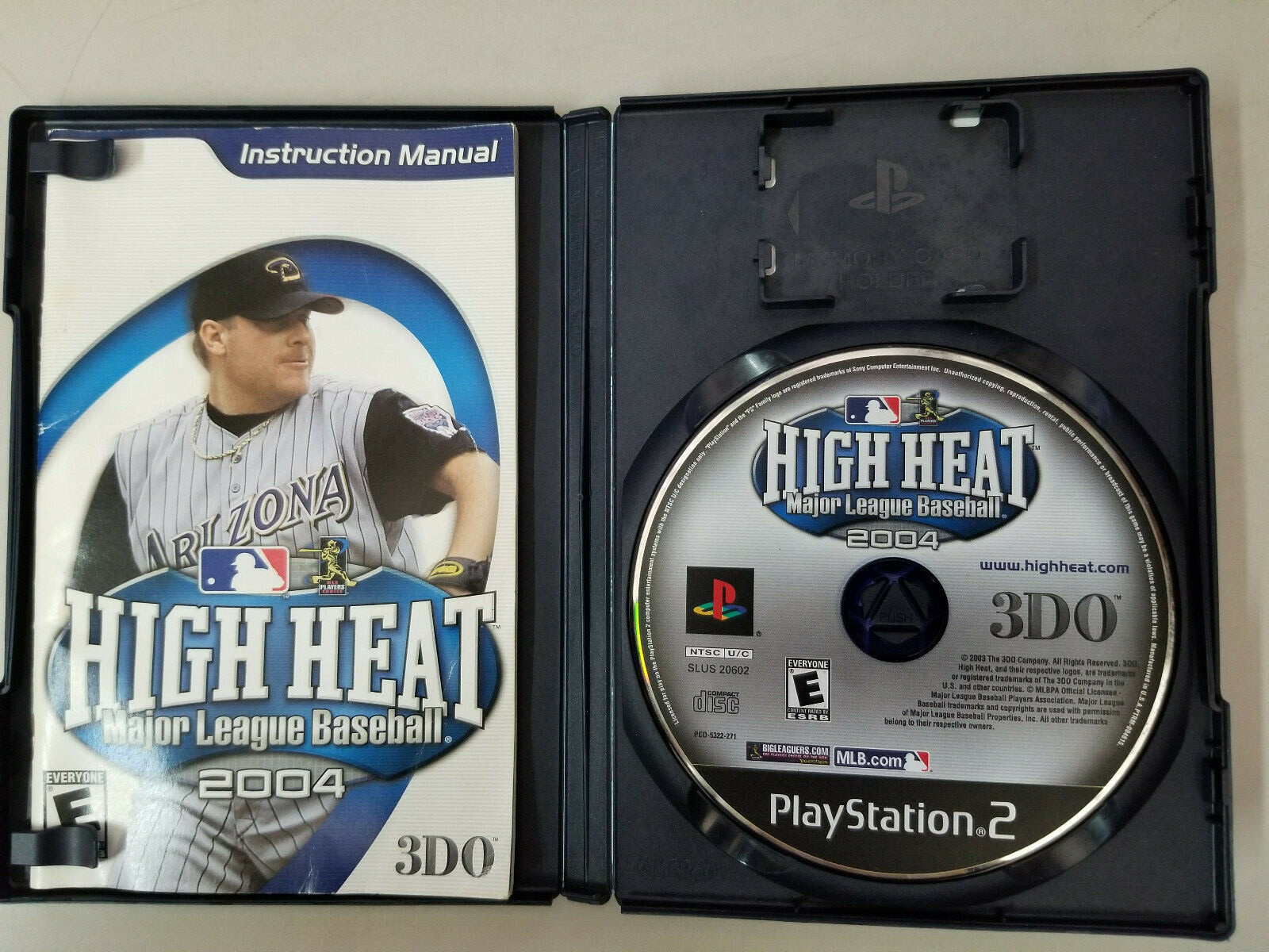 High Heat Major League Baseball 2004 - Playstation 2 PS2 Game Complete ...