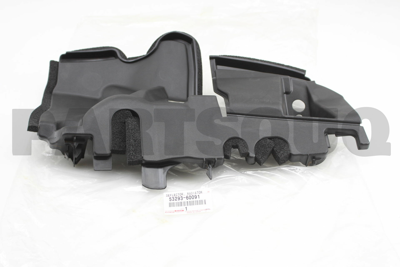 5329360091 Genuine Toyota DEFLECTOR, RADIATOR SIDE, RH 53293-60091 | eBay