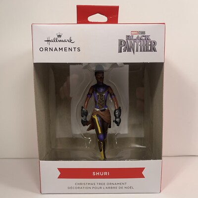 Hallmark Marvel Comics Shuri Black Panther Christmas Tree Ornament ...