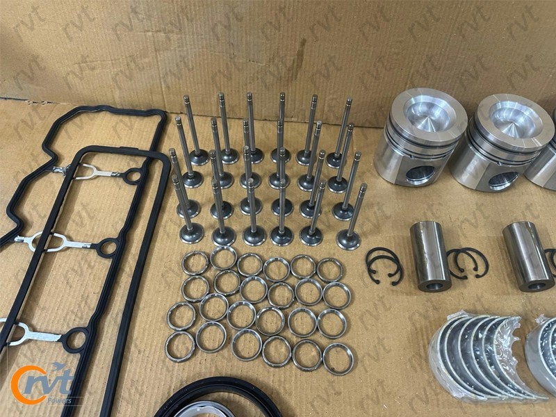 98.5 - 02 OEM Cummins REBUILD Kit w/ PISTONS MAINS RODS GASKETS 24V 5 ...