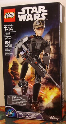 LEGO #75119 Star Wars Sergeant Jyn Erso Buildable Figures - New, Sealed ...