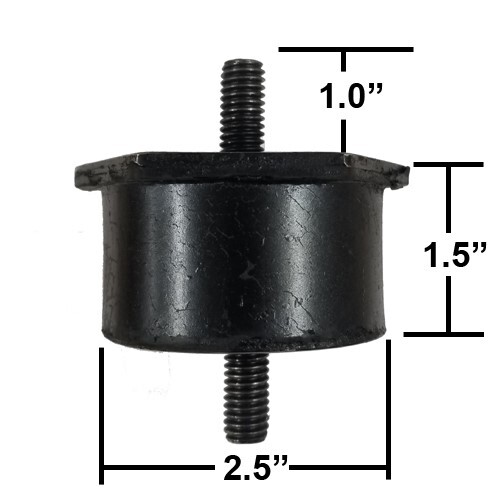 Universal Replacement Engine Motor Mount Rubber Biscuit Fits SSM 14505S ...
