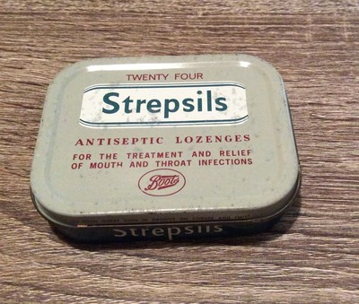 Strepsils Antiseptic lozenges vintage tin | eBay Australia