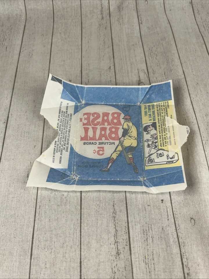 Three (3) 1969 Topps Baseball Gum Card Wrappers Magic Set/Strike ...