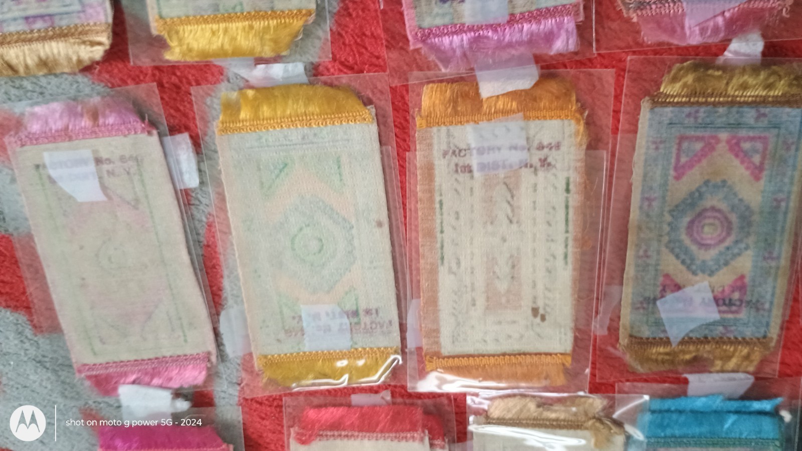 Vintage antique cigarette tobacco assorted Felt Miniature Rugs-Lot Of ...