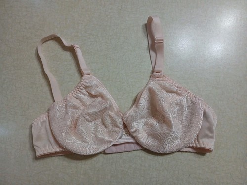 Vintage Vanity Fair Bra 34B Pink Floral Unlined Underwire 75-152 | eBay