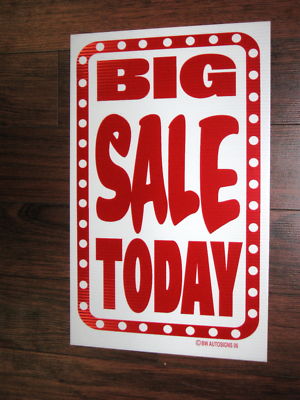 General Business Sign: BIG SALE TODAY | eBay