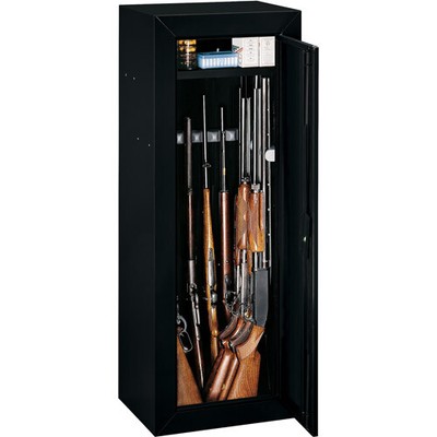 14 Gun Security Cabinet Stack on Rifle Safe Storage Locker Shotgun ...