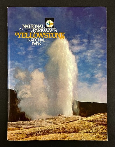 1976 Yellowstone National Park Wyoming Photos Nature Guide Vintage ...