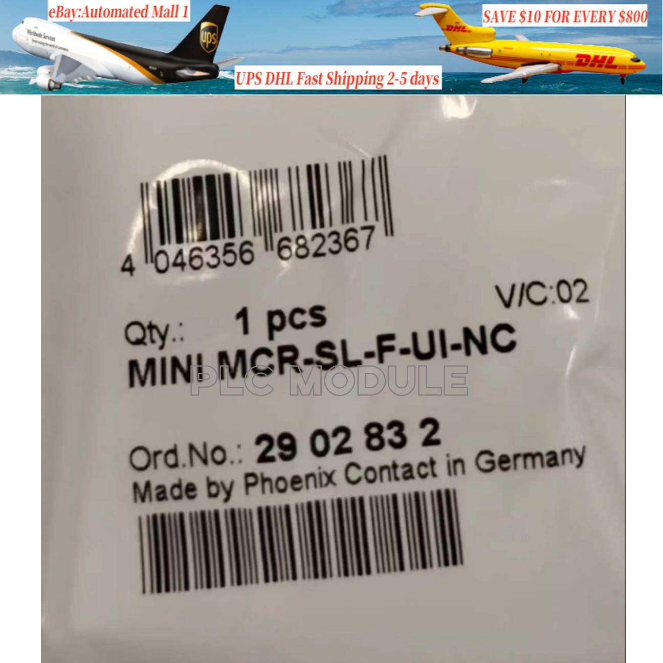 Phoenix Contact MINI MCR-SL-F-UI-NC 2902832 module Fast Shipping 1PCS ...