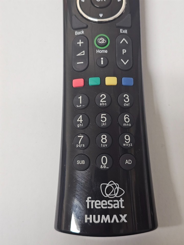 Humax RM-I08U Freesat PVR Remote Control Genuine Original for HDR-1100S ...