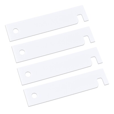 4PCS WE3M51 WE3M52 Nylon Drum Bearing Slide and Clothes Dryer Teflon ...