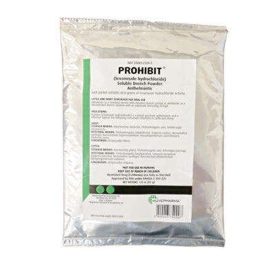 Prohibit Soluble Drench Powder for Cattle and Sheep 52gm by AgriLabs | eBay