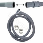 Hose Extension Washing Machine Long Cold 3.5m Fill Water & Drain Pipe ...
