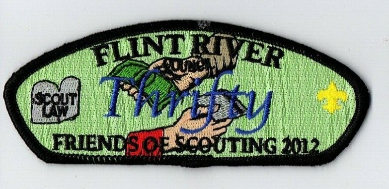 Boy Scout Flint River Council 2012 Friends of Scouting Thrifty FOS CSP ...