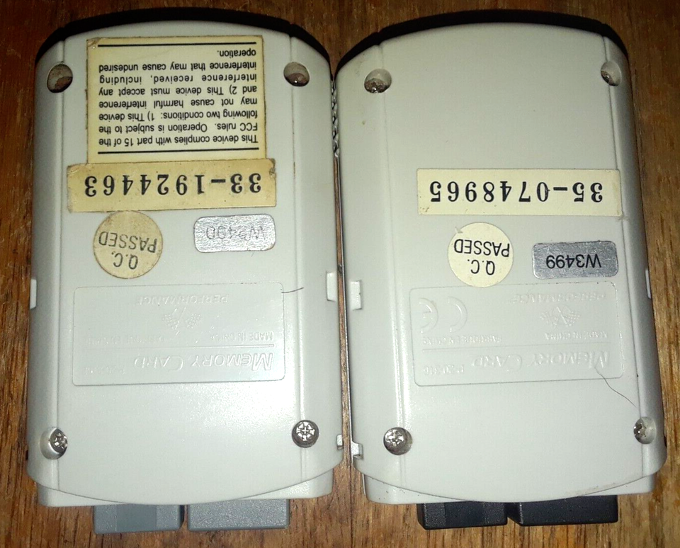 2X Sega Dreamcast Performance Mega Memory Card P-20-316E / P-20-316 | eBay