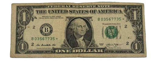 2013 B Series FRN One Dollar Bill Washington DC | eBay