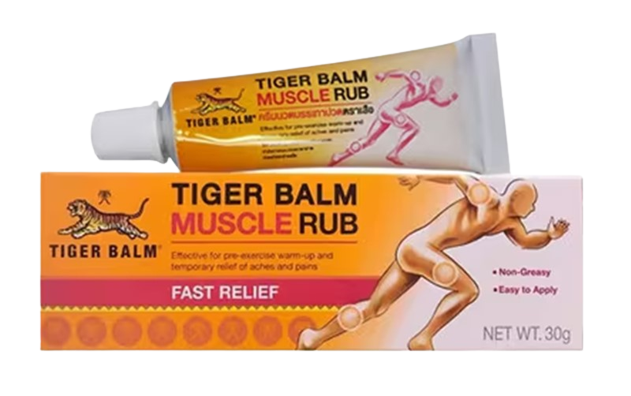 Tiger Muscle Rub Balm Cream Pain Relief Muscle Aches Sprains Joint Pain ...