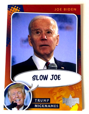 JOE BIDEN DECISION 2020 TRUMP NICKNAMES "SLOW JOE" NN34 | eBay