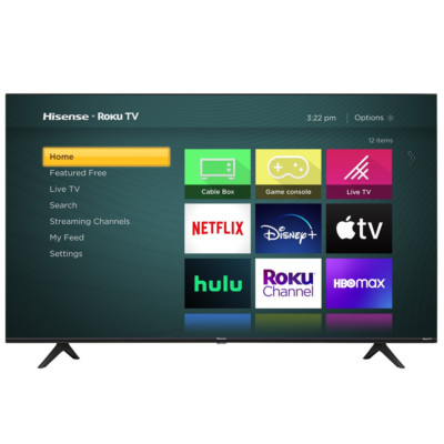 58" Hisense Roku Smart TV R6 4K HDR Motion Rate 120 Dolby Vision Gaming ...