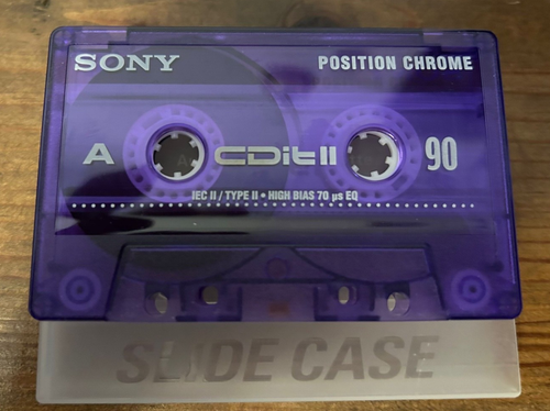 Sony 90-Minute Position Chrome Blank Cassette Tape – Brand New, High ...