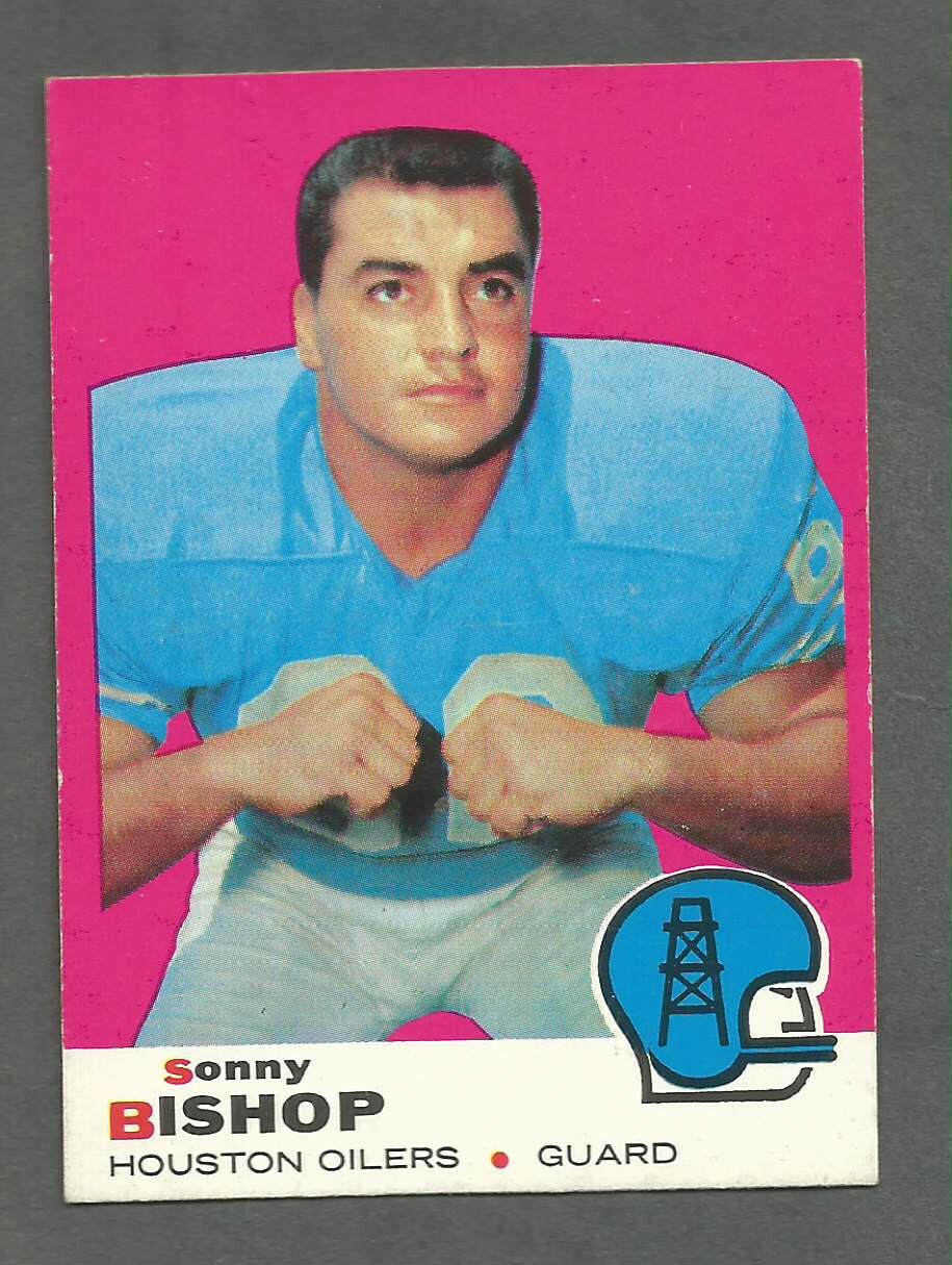 1969 Topps Football Sonny Bishop #88 Houston Oilers Fresno State EX/MT **3 | eBay