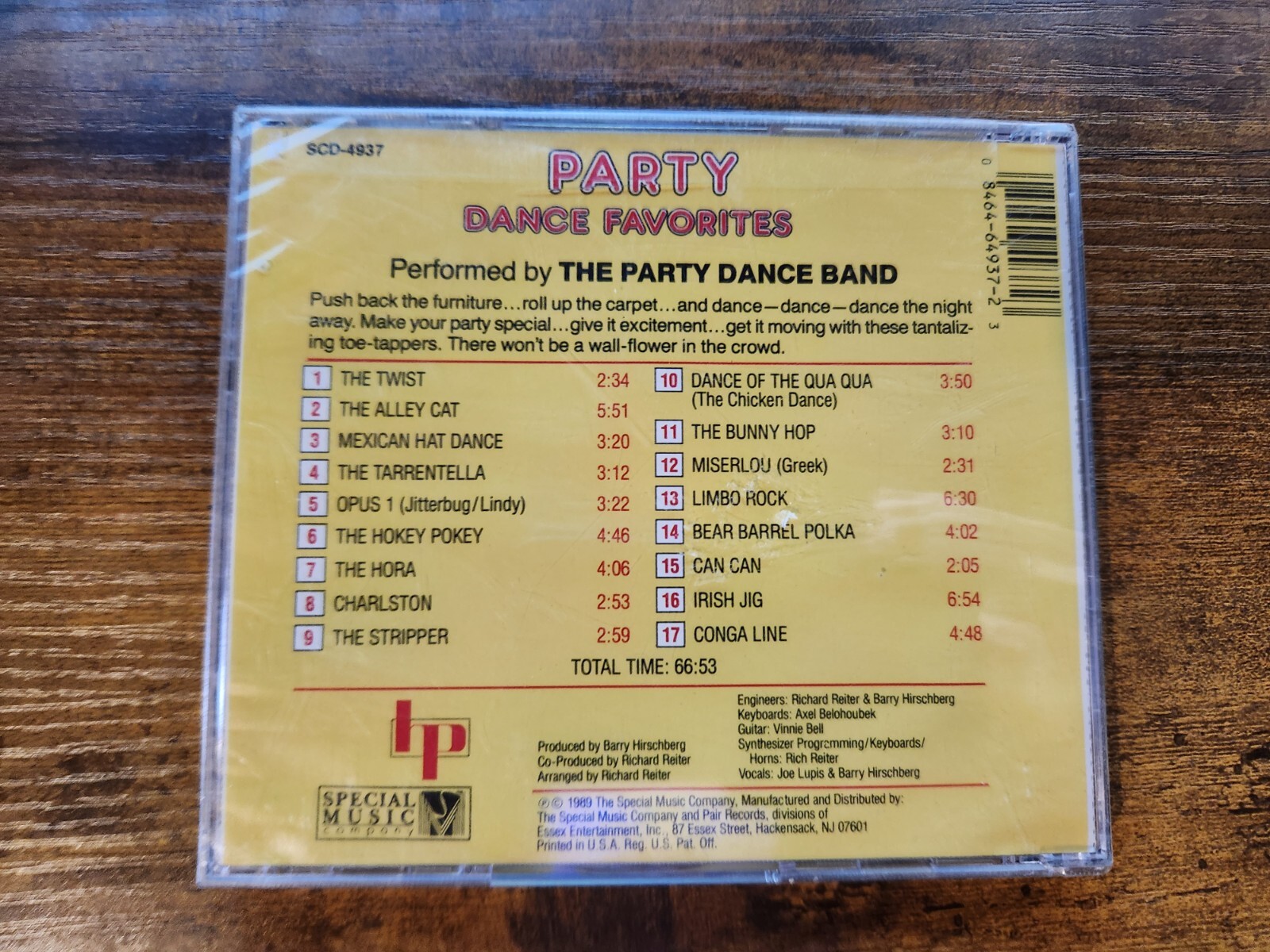 Party Dance Favorites by Party Dance Band (CD, 1989, Special Music) for ...