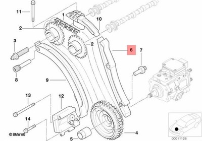 Genuine BMW E39 E46 Sedan Wagon Guide rail OEM 11312246810 | eBay