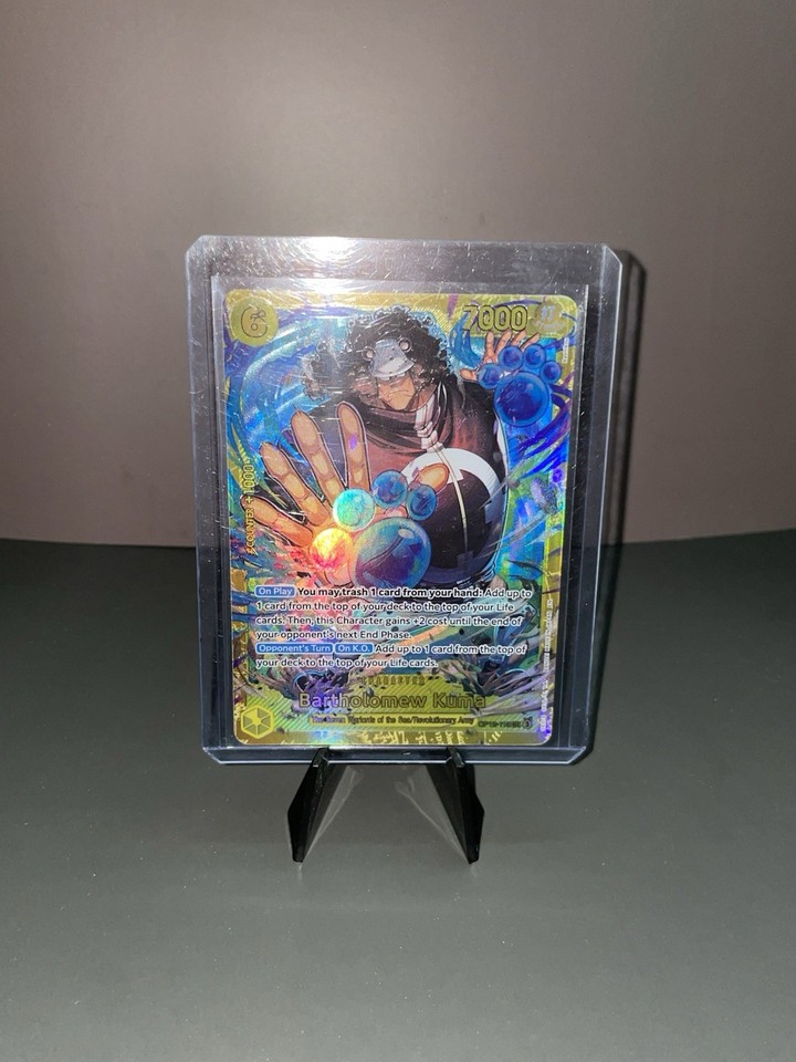 One Piece TCG OP12 Legacy of the Master Bartholomew Kuma Card OP12 -119 ...