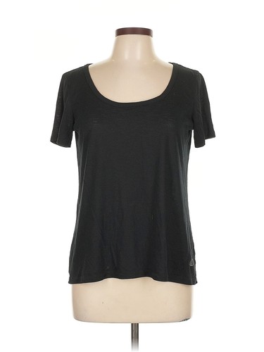 Balance Collection Women Black Short Sleeve T-Shirt L | eBay